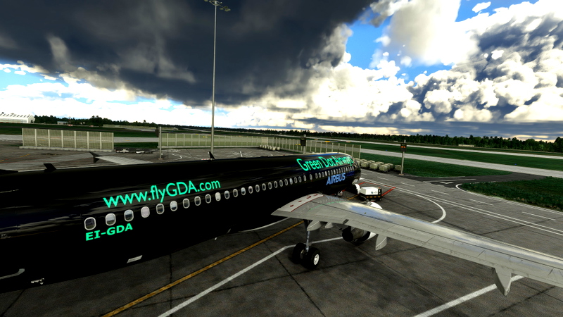 Green Dot Airways Fenix A320 8K Livery (Fictional) for Microsoft Flight ...