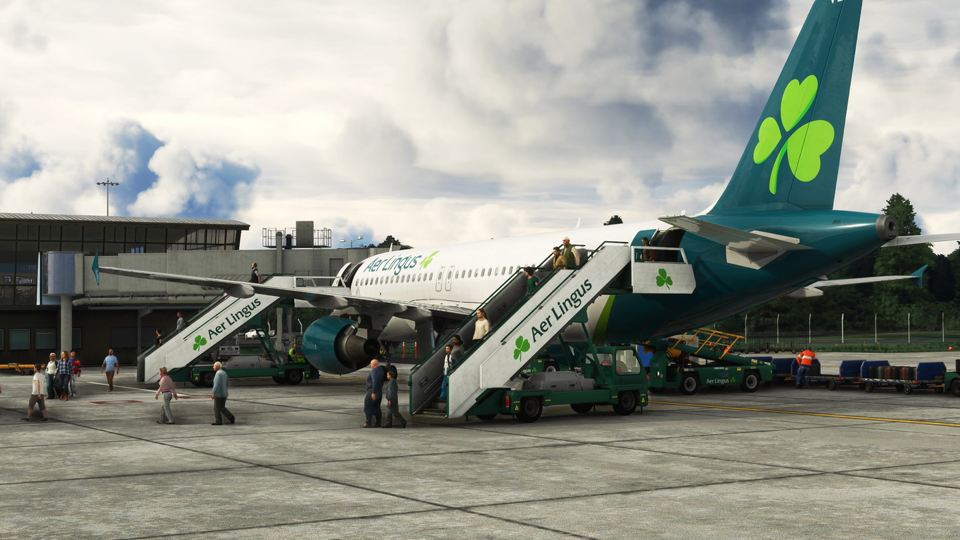 GSX Ground Vehicle Textures - Aer Lingus (Aer Lingus Handling) for ...