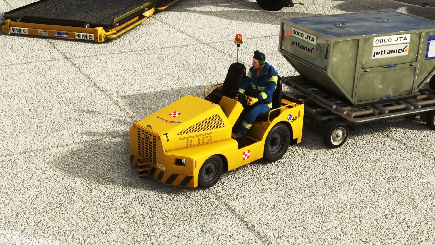 GSX Ground Vehicle Textures - LOWS (Salzburg Handling) のために Microsoft ...