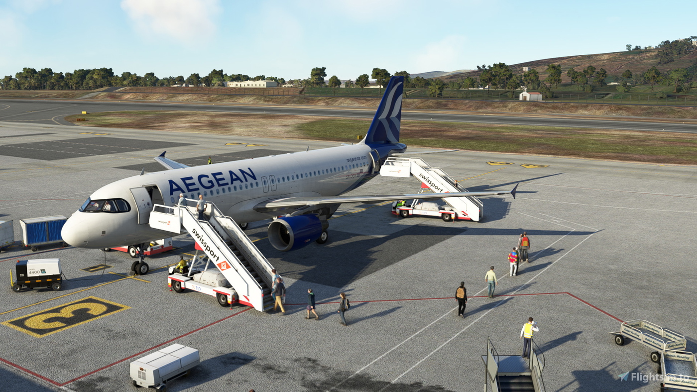 GSX Pro LGMK Mykonos - 29Palms/Aerosoft for Microsoft Flight Simulator ...