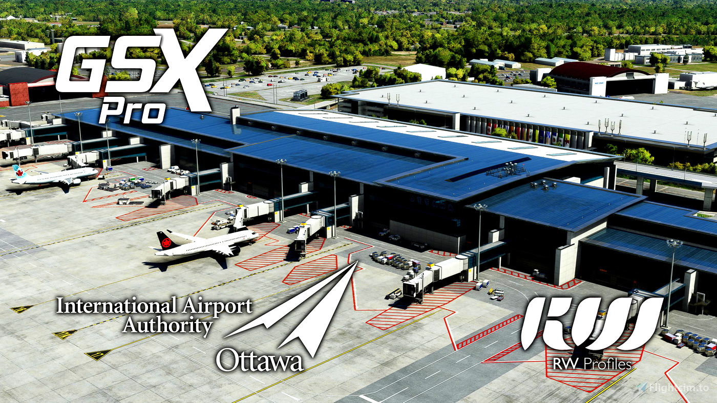 GSX Profile - CYOW Ottawa (Roman Design) for Microsoft Flight Simulator ...