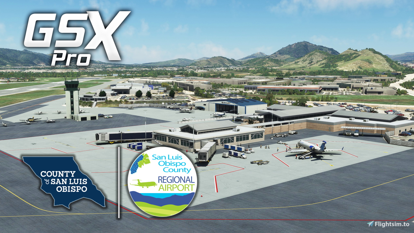 GSX Profile - KSBP San Luis Obispo (BullfrogSim) のために Microsoft Flight ...