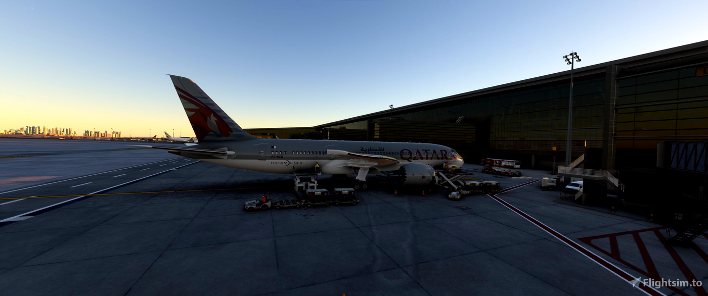 GSX Profile - OTHH Doha Hamad Int. Airport (MXI Design) für Microsoft ...