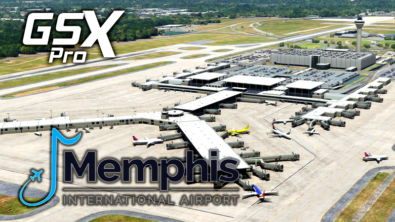 GSX Profile - KMEM Memphis (Beautiful Model of the World & AmSim) for ...