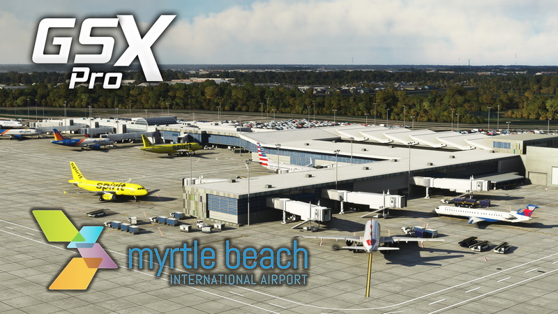 GSX Profile - KMYR Myrtle Beach (Verticalsim) for Microsoft Flight ...