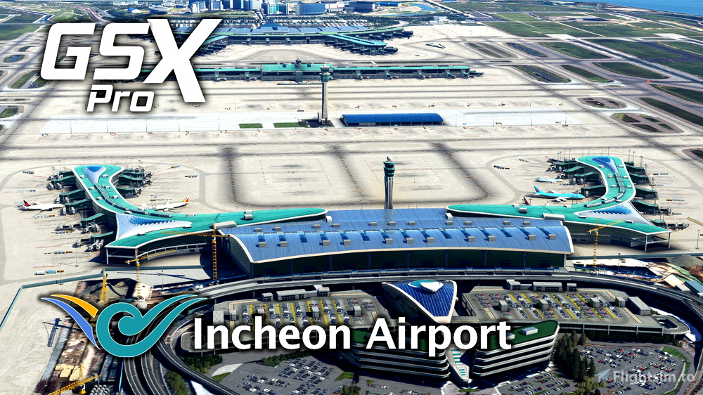 GSX Profile - RKSI Incheon (PacSim) for Microsoft Flight Simulator | MSFS