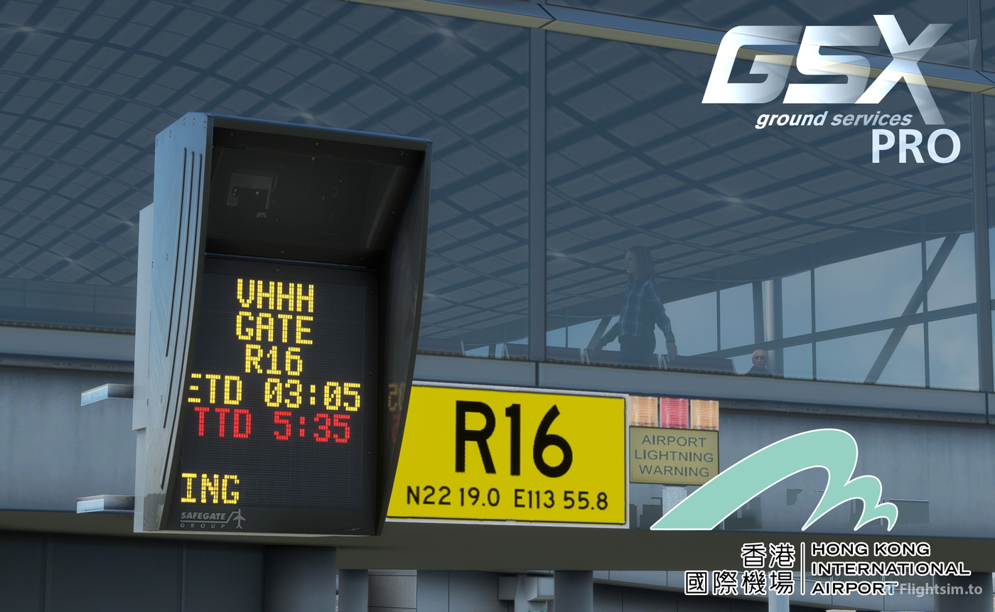 GSX Profile - WFScenery VHHH Hong Kong with GSE Texture Replacement for ...