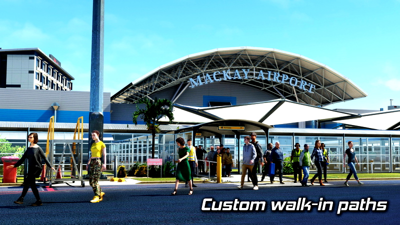 GSX Profile - YBMK Mackay (ORBX) for Microsoft Flight Simulator | MSFS