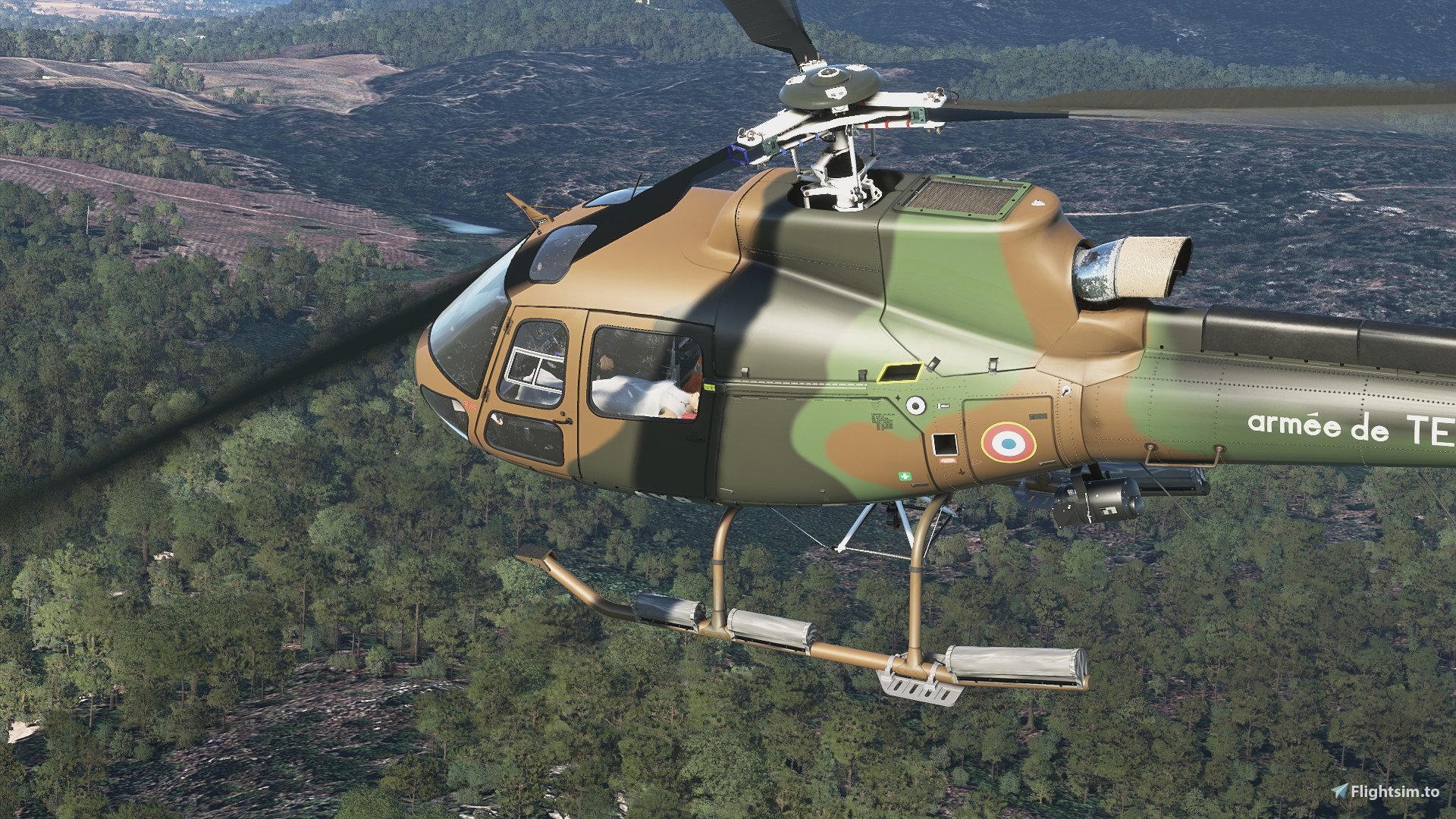 H125M AS555 Fictional Fennec Livery French Army - MSFS Add-on ...
