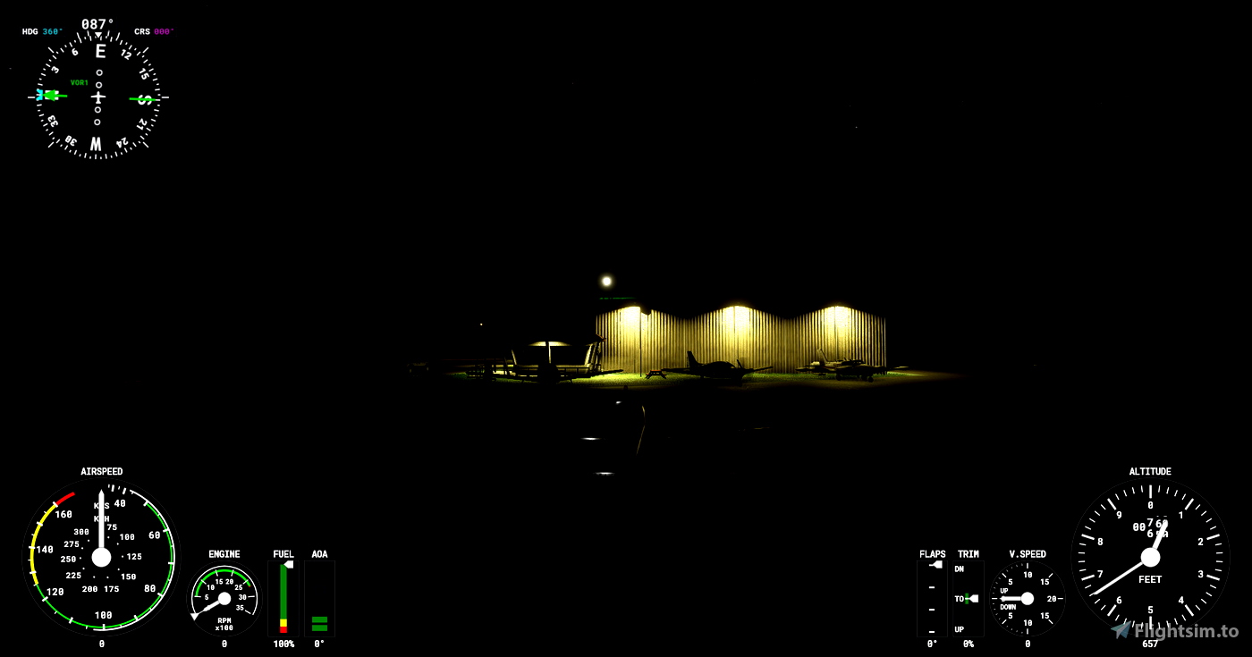 Hawthorne-Feather Airport 8B1 for Microsoft Flight Simulator | MSFS