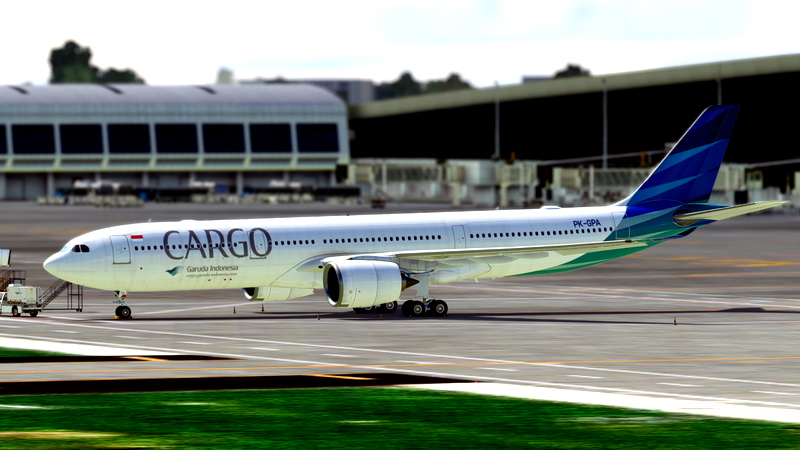 [Headwind] A330 Cargo Garuda Indonesia PK-GPA | 8K for Microsoft Flight ...