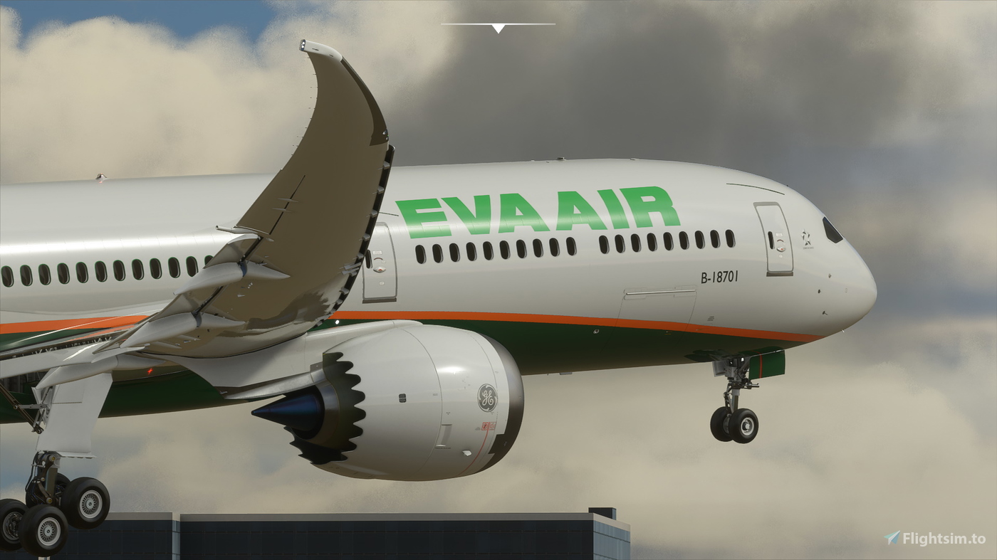 Heavy Division 787-10 Eva Air for Microsoft Flight Simulator | MSFS