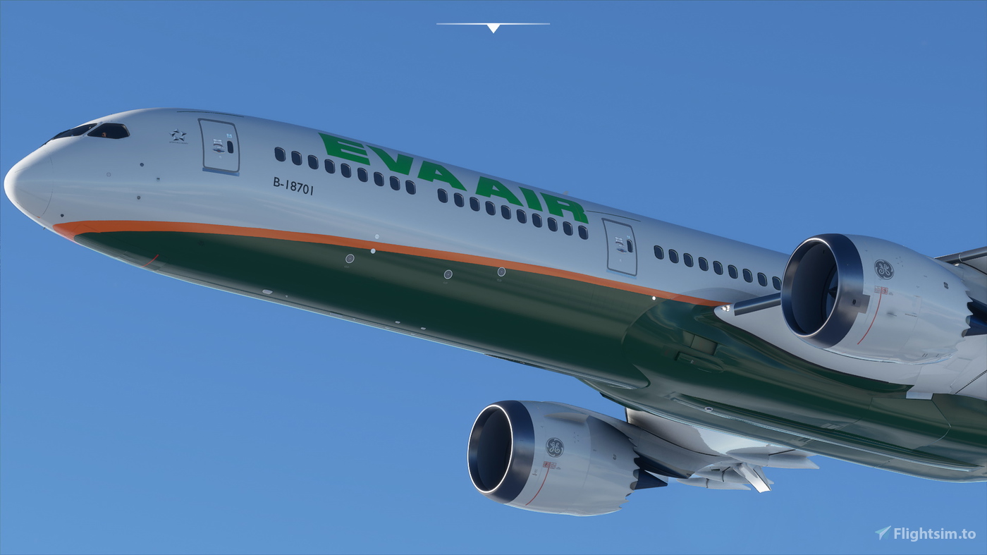 Heavy Division 787-10 Eva Air for Microsoft Flight Simulator | MSFS