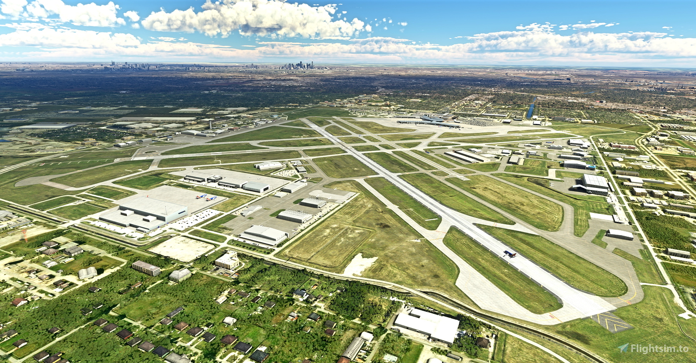 FSimStudios, Texan Simulations - KHOU - Houston William P. Hobby Airport for MSFS