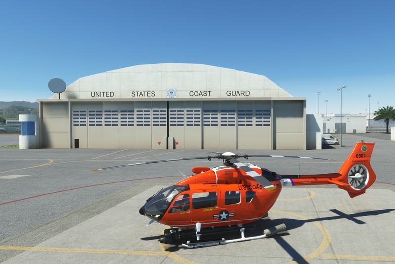 HPG Airbus H145 AP Livery "USCG San Francisco EMS, Firefighting ...