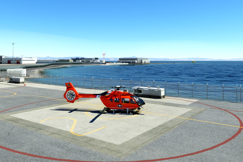 HPG Airbus H145 AP Livery "USCG San Francisco EMS, Firefighting ...