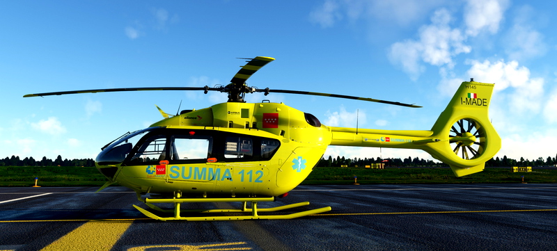 HPG Airbus helicopters H145 SUMMA 112 air ambulance for Microsoft ...