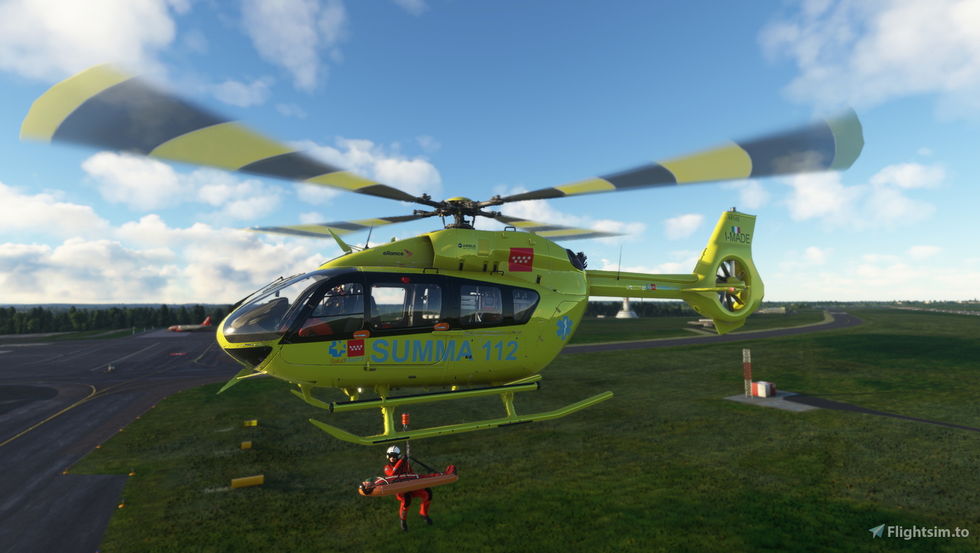 HPG Airbus helicopters H145 SUMMA 112 air ambulance for Microsoft ...