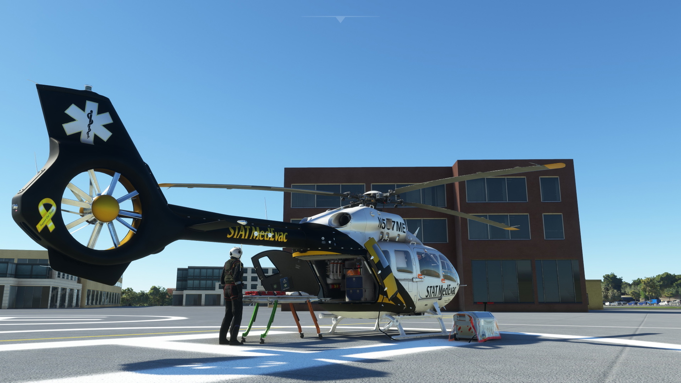 HPG H145 HEMS STATMedEvac 4 Livery for Microsoft Flight Simulator | MSFS