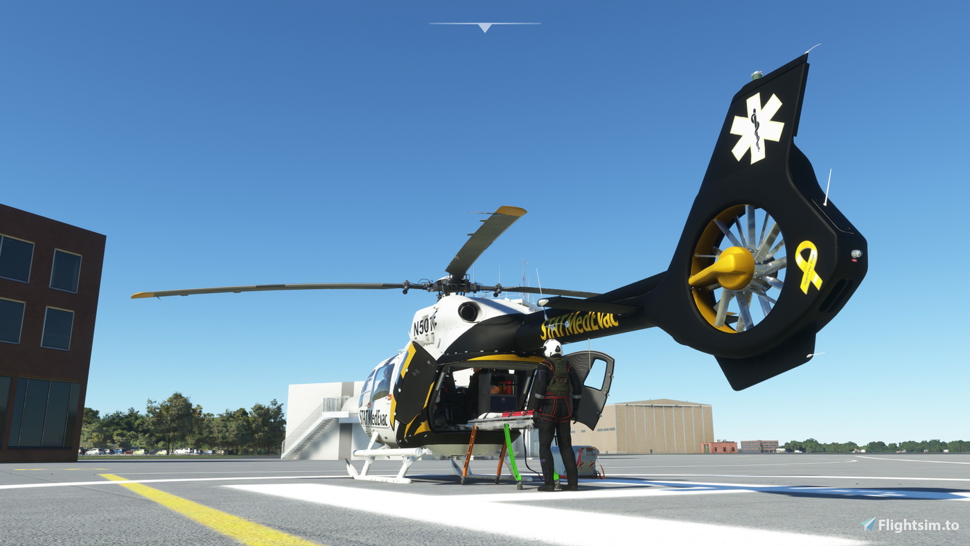 HPG H145 HEMS STATMedEvac 4 Livery for Microsoft Flight Simulator | MSFS