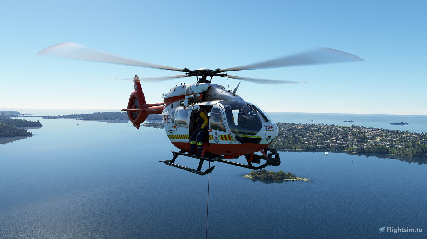 HPG H145 NSW Rural Fire Service VH-VRP/VRQ - FIRE for Microsoft Flight ...