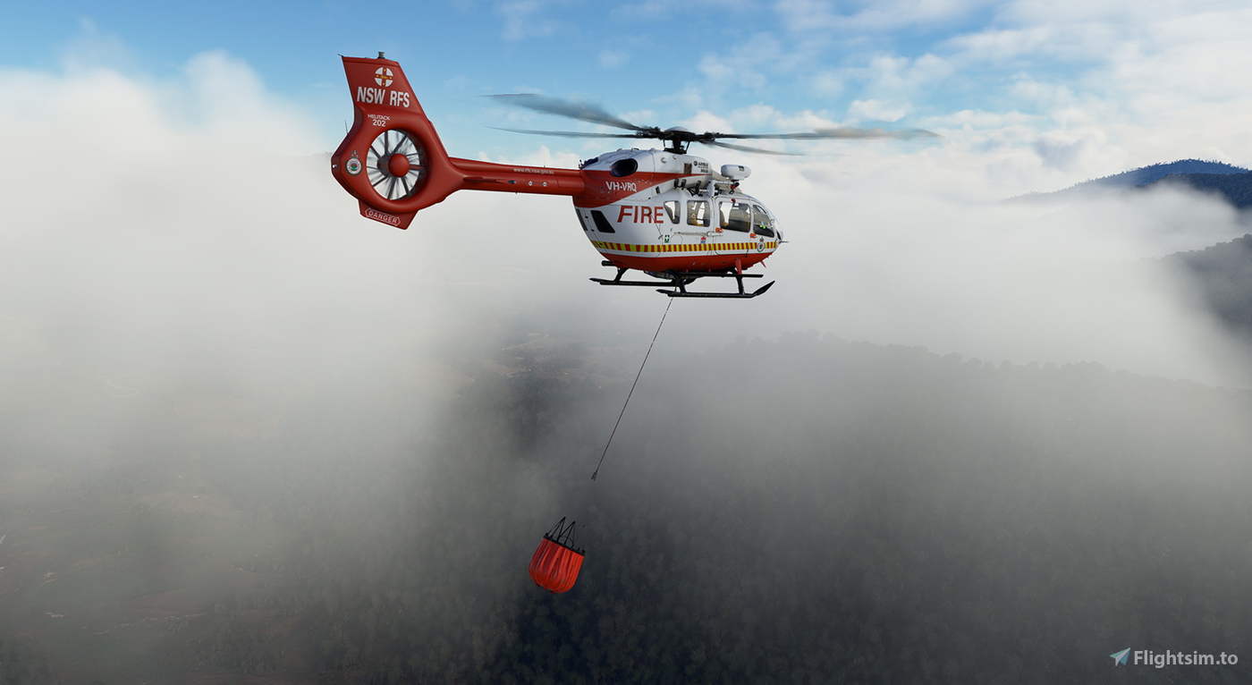 HPG H145 NSW Rural Fire Service VH-VRP/VRQ - FIRE for Microsoft Flight ...