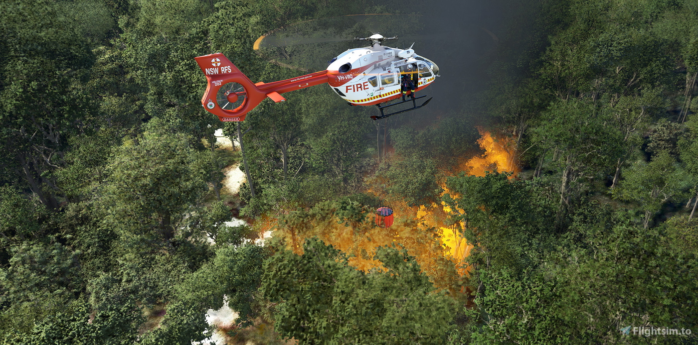 HPG H145 NSW Rural Fire Service VH-VRP/VRQ - FIRE for Microsoft Flight ...