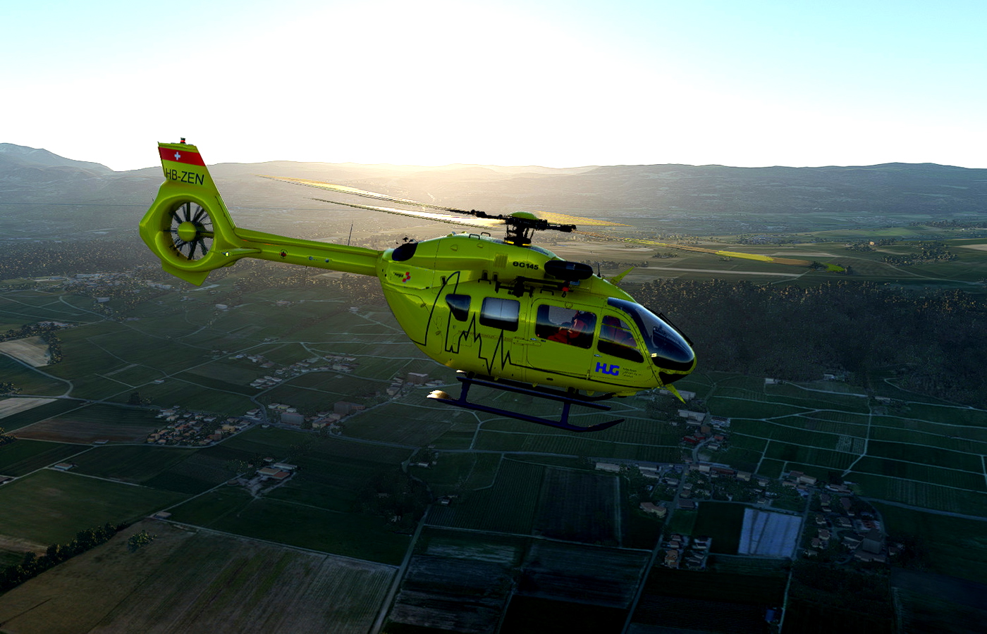 HPG H145 REGA 15 fictional HEMS edition [4K] for Microsoft Flight ...
