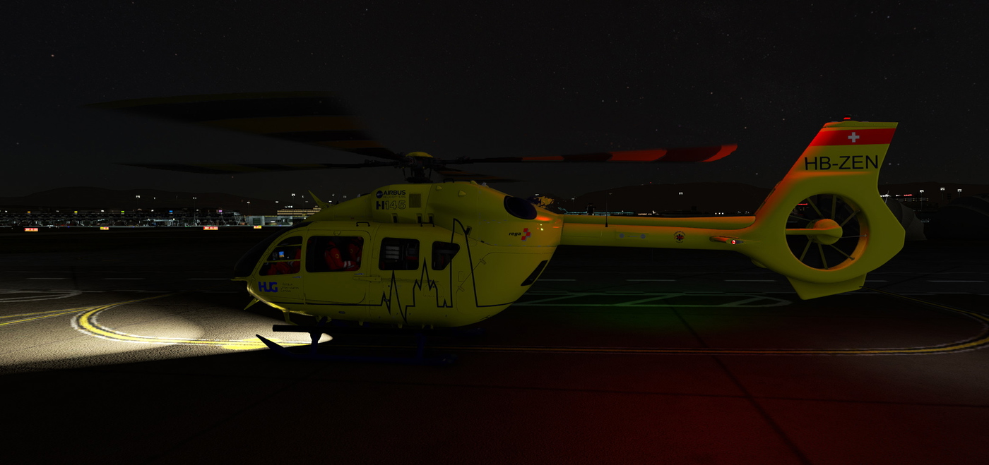 HPG H145 REGA 15 fictional HEMS edition with REGA crew [4K] for ...