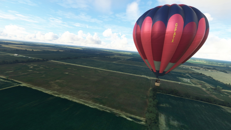 HPG Hot Air Balloon Repaint Livery: G-PATX for Microsoft Flight ...