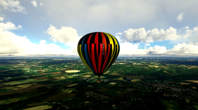 HPG Hot Air Balloon Liveries for Microsoft Flight Simulator | MSFS