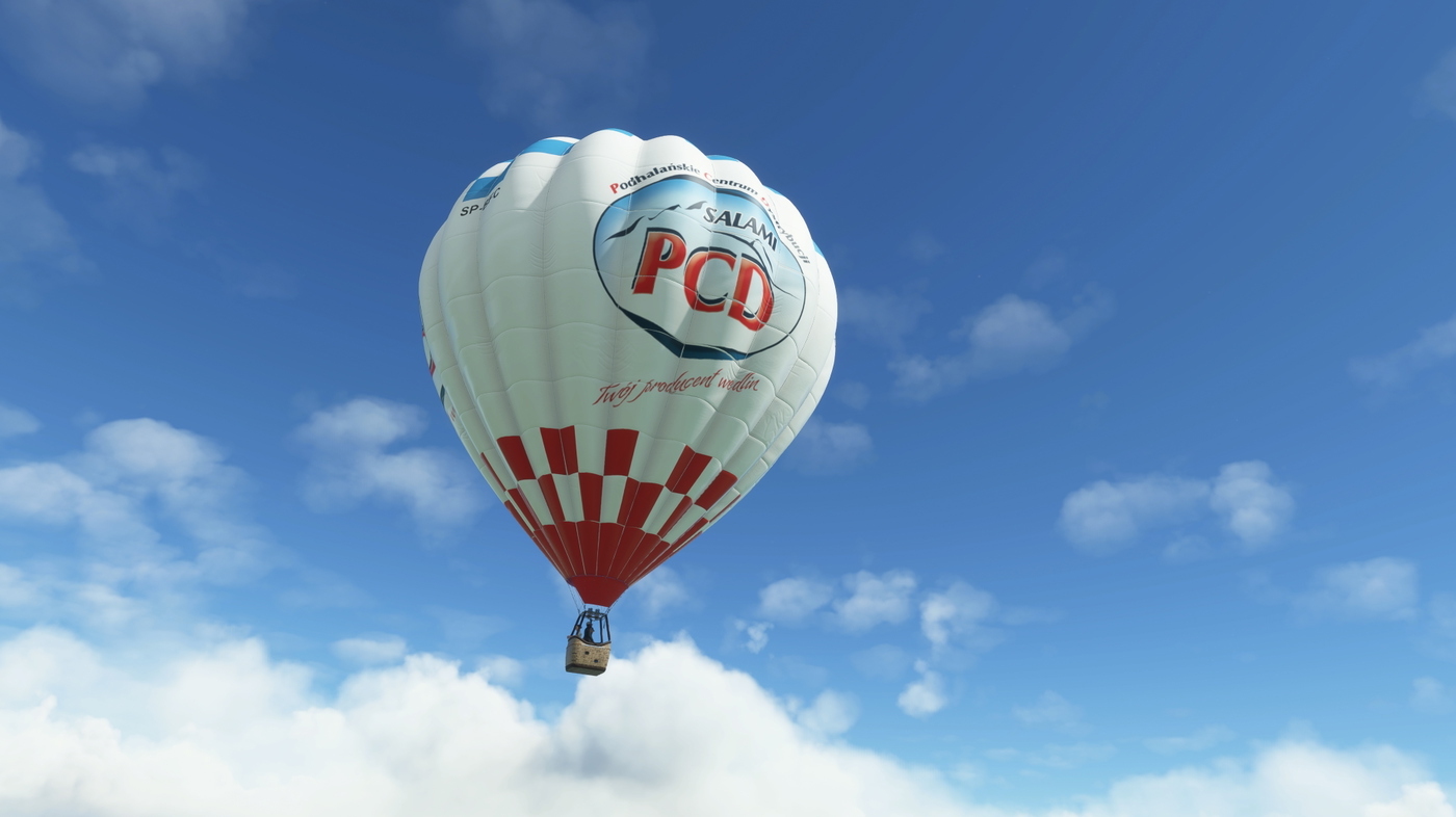 HPG Hot Air Balloon Repaint Livery: Salami PCD SP-BFC for Microsoft ...