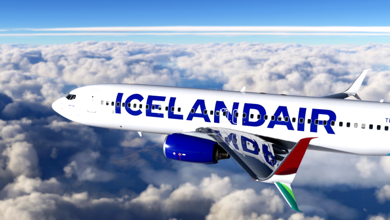 Icelandair (TF-ICM) PMDG 737-800 - 8K for Microsoft Flight Simulator | MSFS