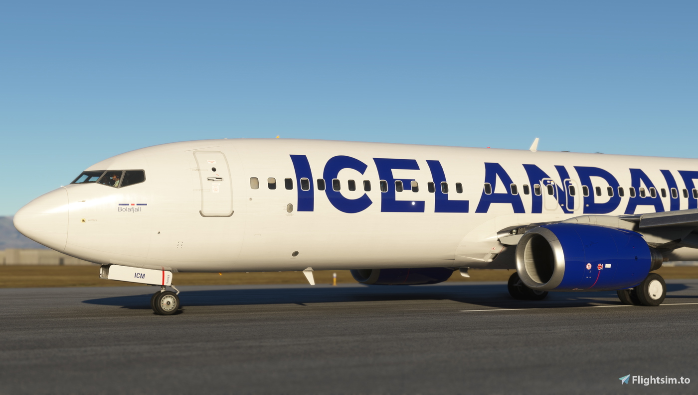 Icelandair (TF-ICM) PMDG 737-800 - 8K for Microsoft Flight Simulator | MSFS