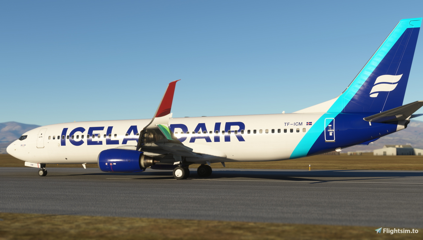Icelandair (TF-ICM) PMDG 737-800 - 8K for Microsoft Flight Simulator | MSFS