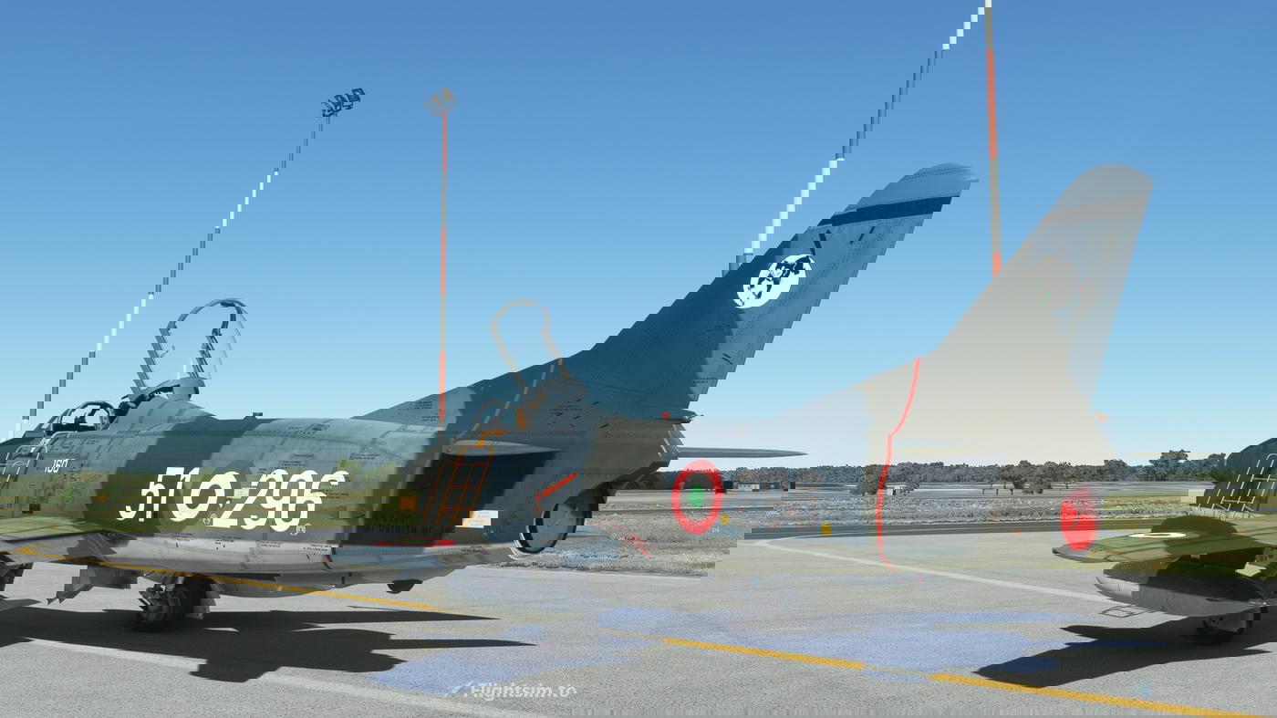 Sim Skunk Works - AERITALIA Fiat G.91 Gina 51° stormo for Microsoft Flight Simulator | MSFS