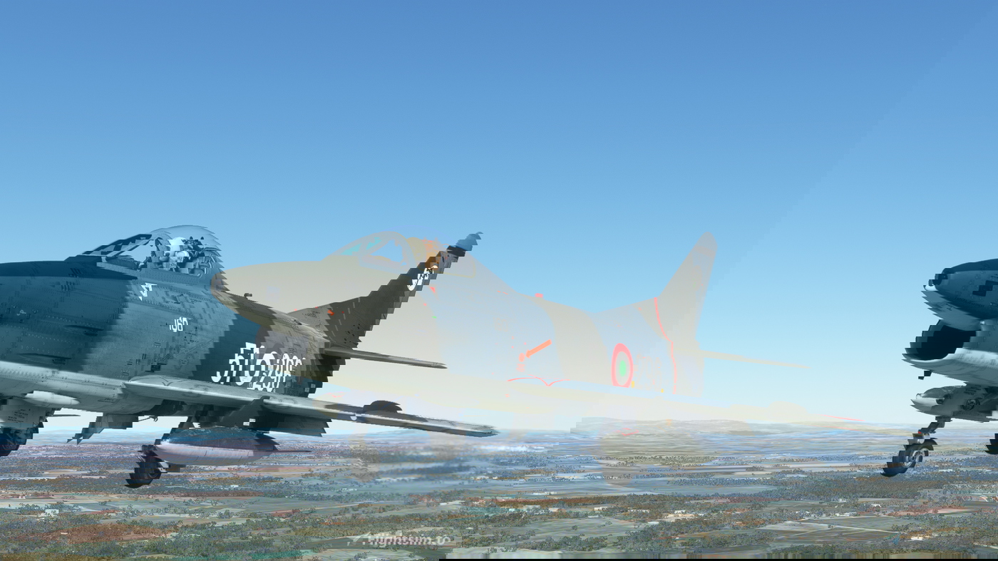Sim Skunk Works - AERITALIA Fiat G.91 Gina 51° stormo for Microsoft Flight Simulator | MSFS