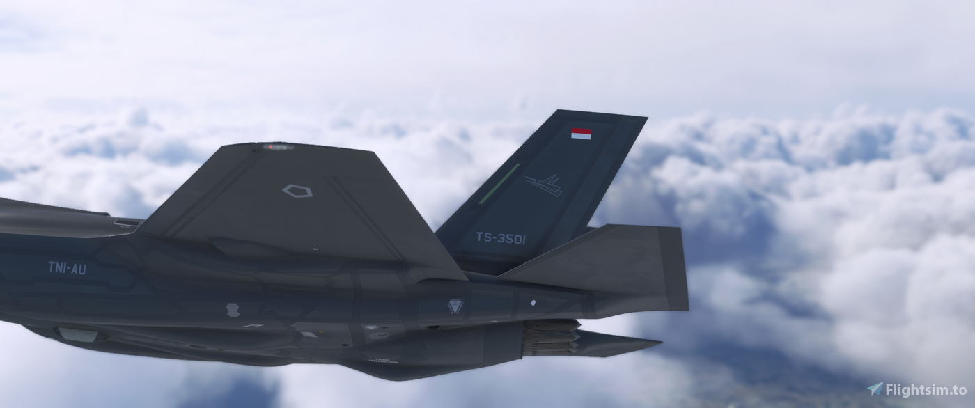 Indonesia Armed Forces (TNI) | F-35A & F-35B & F-35C Pack for Microsoft Flight Simulator | MSFS