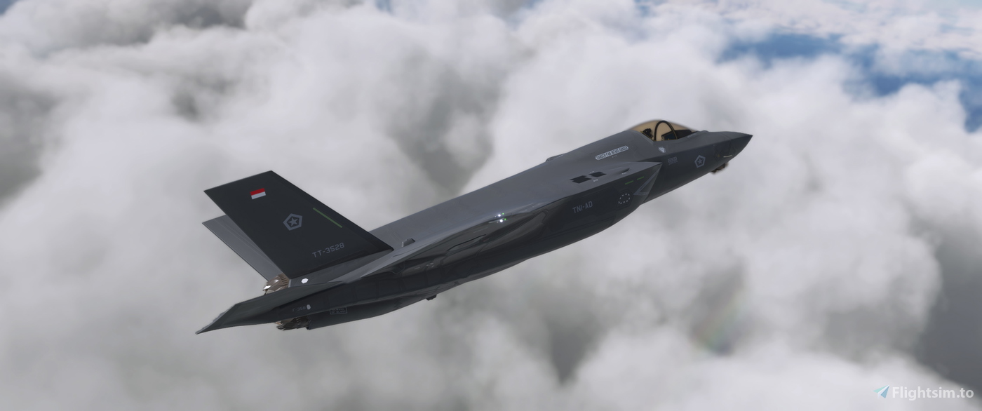 Indonesia Armed Forces (TNI) | F-35A & F-35B & F-35C Pack for Microsoft Flight Simulator | MSFS