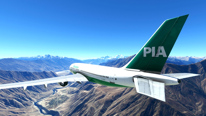 iniBuilds A310-300 Pakistan International Airlines (PIA) Vintage Mini ...