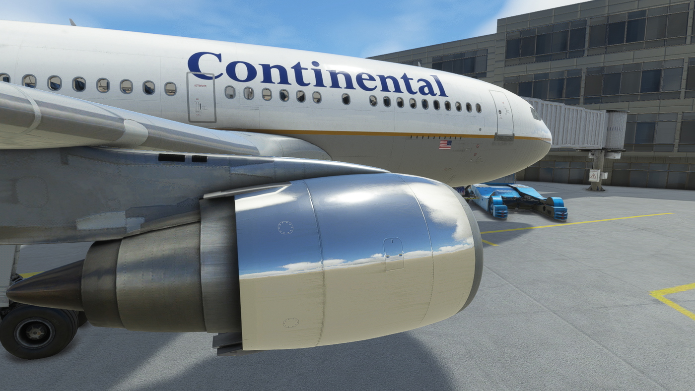 iniBuilds Airbus A310-300 Continental Airlines for Microsoft Flight ...