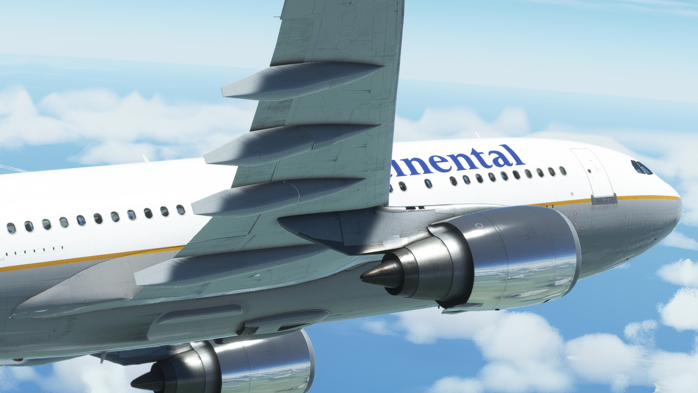 iniBuilds Airbus A310-300 Continental Airlines for Microsoft Flight ...