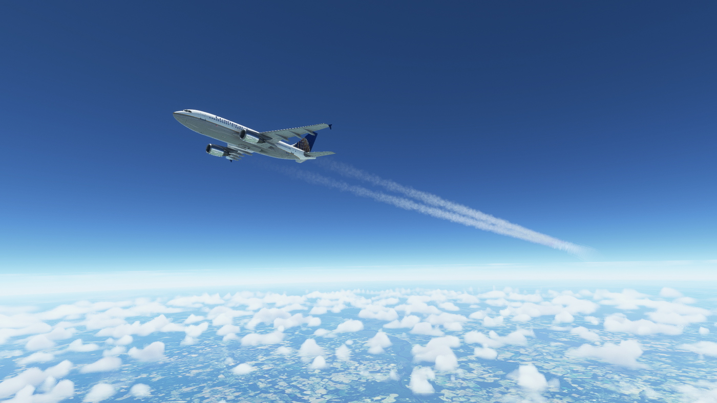 iniBuilds Airbus A310-300 Continental Airlines for Microsoft Flight ...