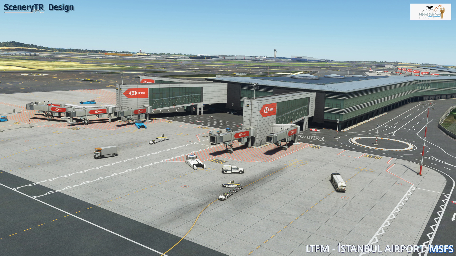 SCENERYTR DESIGN - LTFM - Istanbul Airport for Microsoft Flight ...