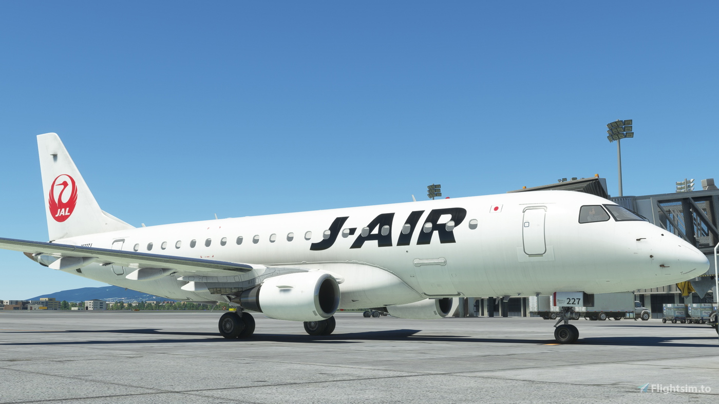 J-Air JA227J - FSS E175 のために Microsoft Flight Simulator | MSFS