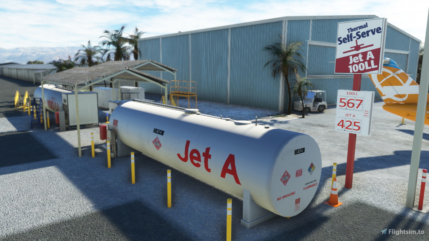 Jacqueline Cochran Regional Airport (KTRM) for Microsoft Flight ...