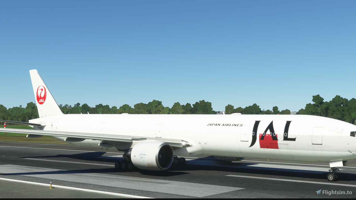 JAL 1998 777-300 JAPAN AIRLINES for Microsoft Flight Simulator | MSFS