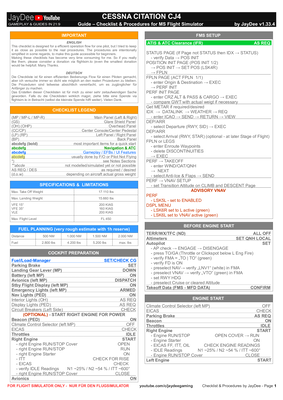Boeing 787-10 Dreamliner - Guide Checklist & Procedures for Microsoft ...