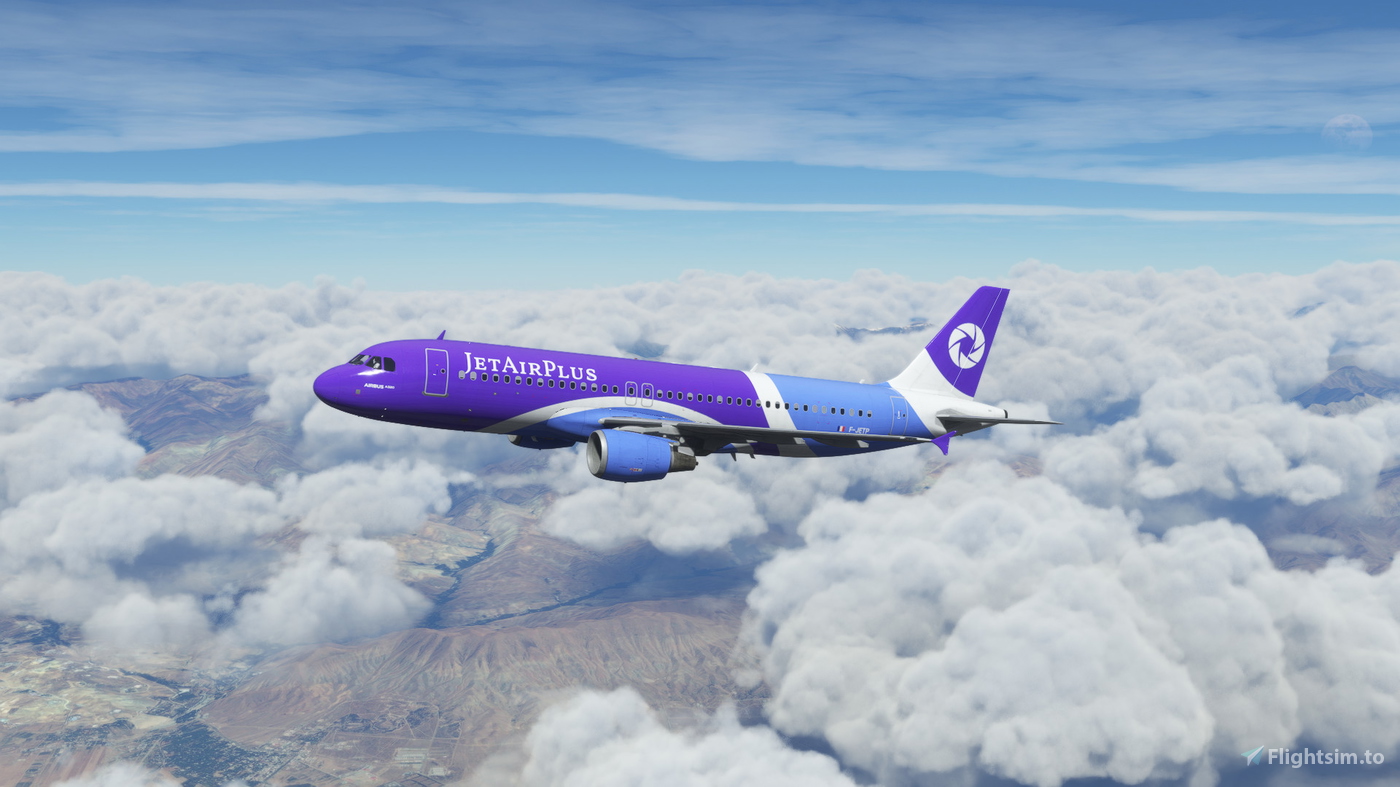 Jet Air Plus VA Fenix Airbus A320 - 8K for Microsoft Flight Simulator | MSFS