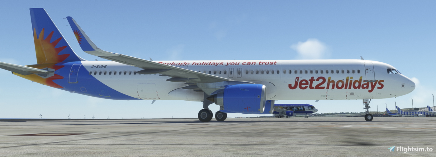 JET2HOLIDAYS G-SUNB for Microsoft Flight Simulator | MSFS